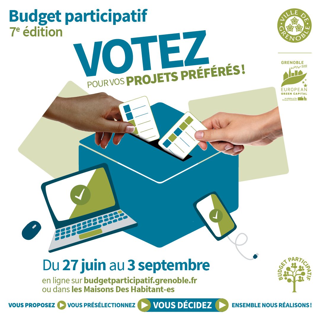 Les projets lauréats du budget participatif 2022 sont connus ...